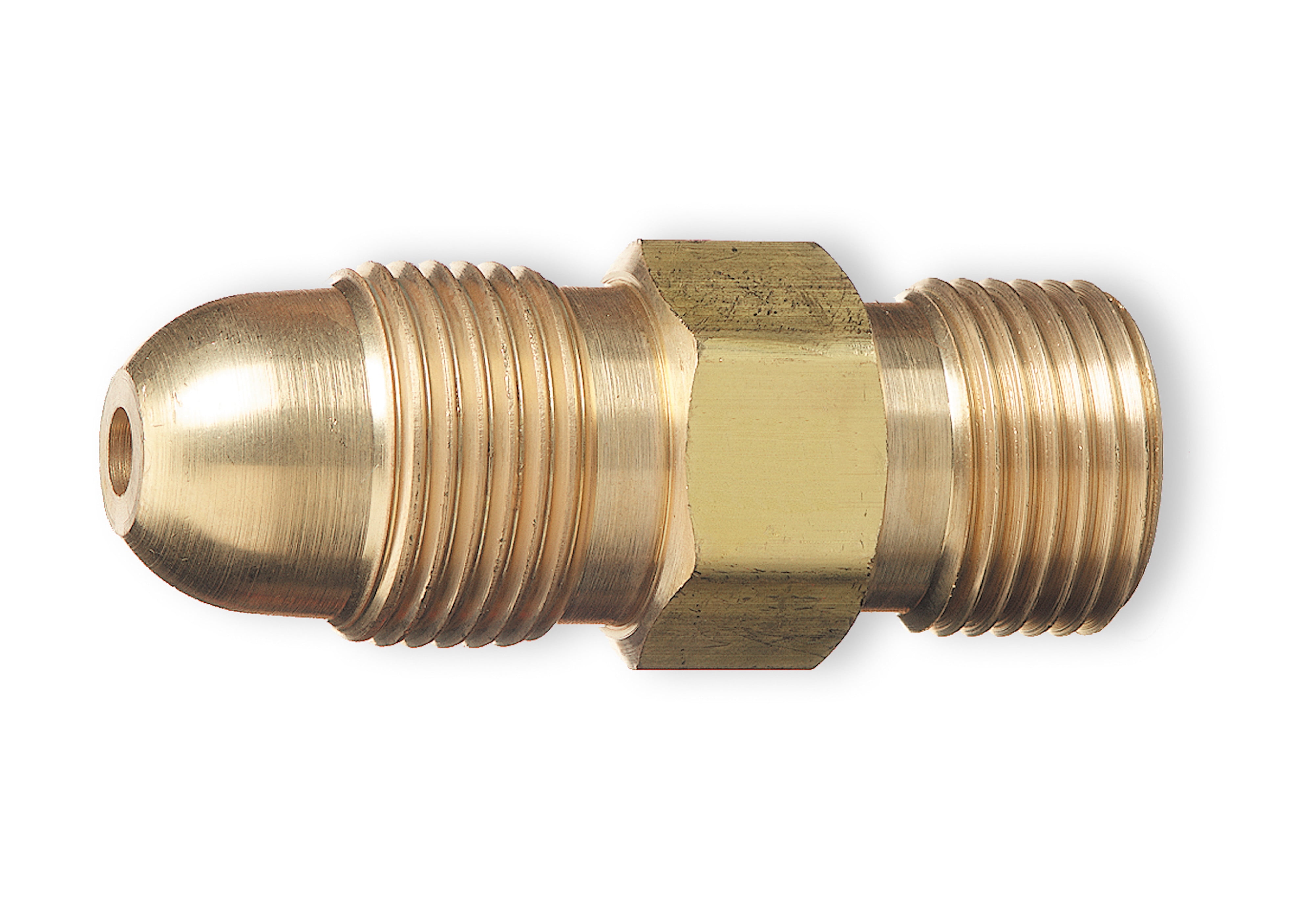 Acetylene Adaptor - CGA-510 (P.O.L. Cylinder) to CGA-300 (Commercial ...