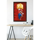The Super Mario Bros. Movie - Mario Jump Wall Poster, 22.375" x 34 ...