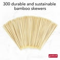 Goodcook Pro 4in Skewers Durable Bamboo Small Kebabs Appetizers Cocktail Party - Walmart.com