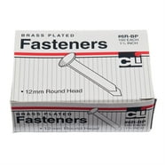 ACCO Brass Prong Paper File Fasteners, 1-1/4", 100-Pack - Walmart.com