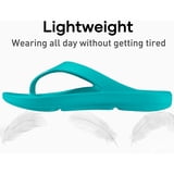 RockDove Women's Casual Flip Flops Slipper, Soft Waterproof Beach ...