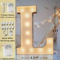 3FT Marquee Light Up Letters, Large Marquee Letters for Birthday ...