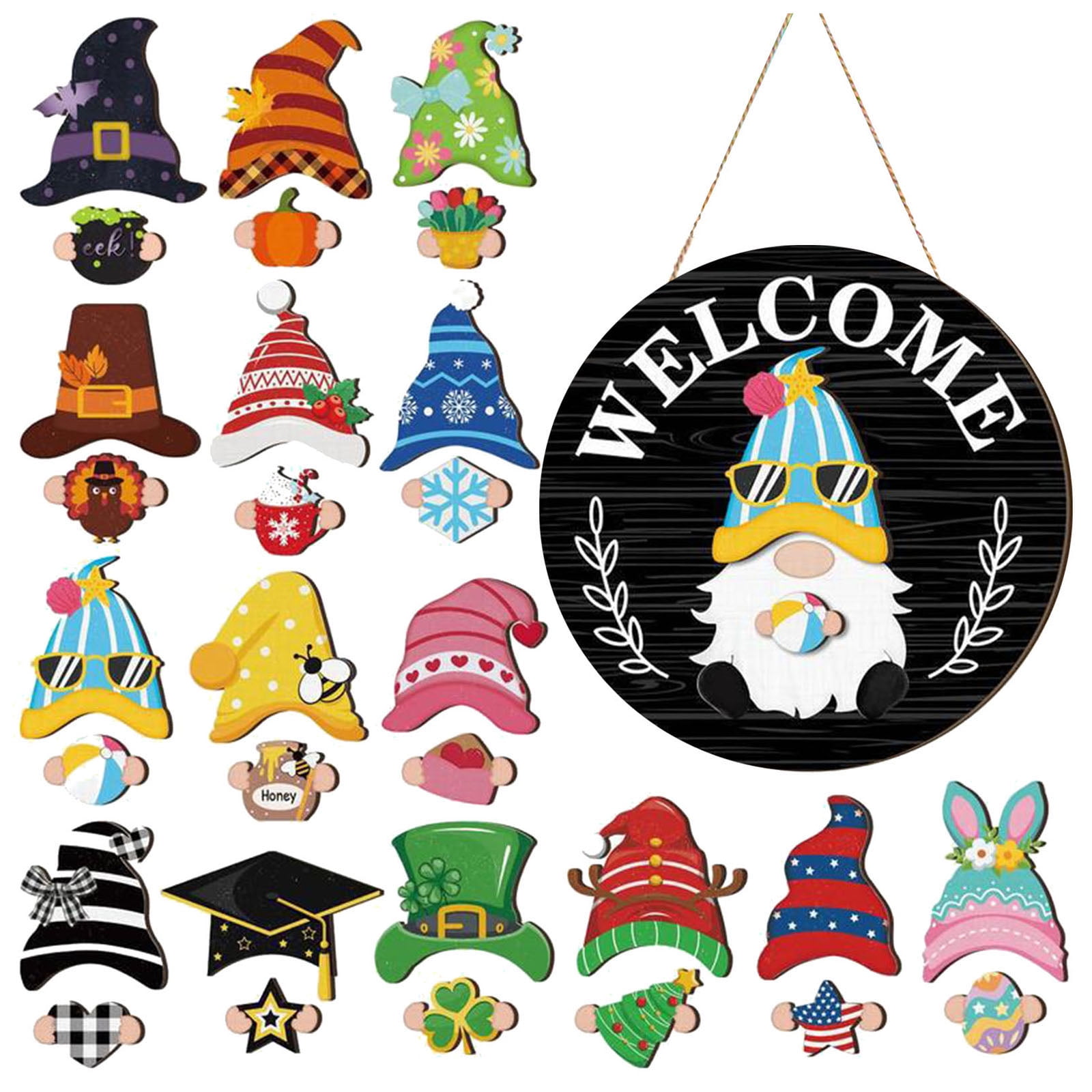 Click here for Cy5o5ee 11.8inch Interchangeable Welcome Sign For... prices