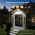 Lepro LED Outdoor Motion Sensor Flood Light Fixture, Enhanced Home ...