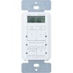Intermatic EJ600 120 Volt Indoor Digital Astro In-Wall Timer, White ...