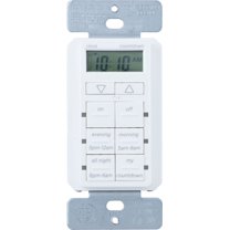 myTouchSmart In-Wall Digital Timer, Simple Setup, Easy On/Off Buttons ...