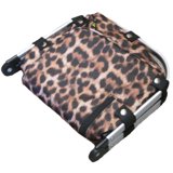 JanetBasket Large Aluminum Frame Basket-18"X10"X9.5" Leopard - Walmart.com