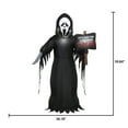 Halloween Airblown Yard Inflatables Ghostface 38.18 in x 29.92 in x 59. ...