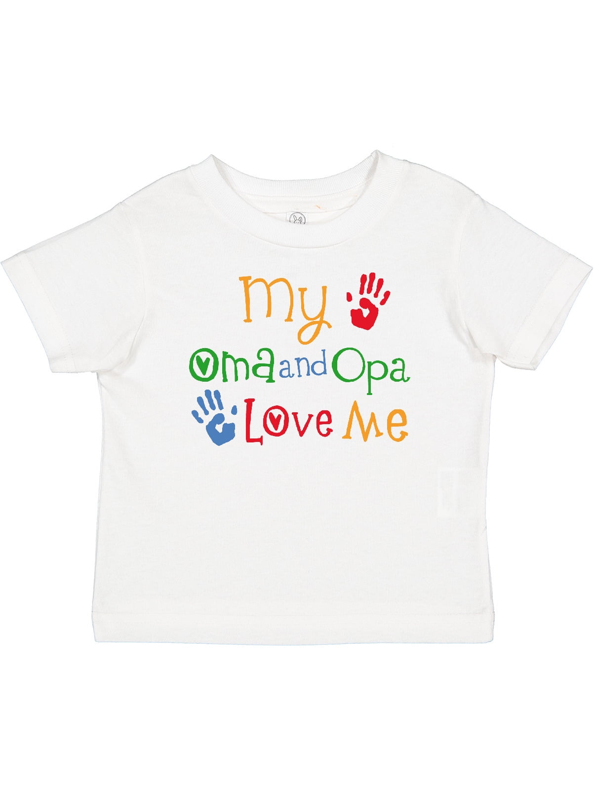 Inktastic Oma and Opa Love Me Grandchild Gift Baby Boy or Baby Girl T-Shirt - Walmart.com