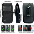 Belt Clip Pouch，Cell Phone Belt Holster for iPhone 17 Plus/Pro Max/16 ...