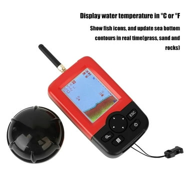 Walbest Portable Lake Sea Fishing Smart Fish Finder, Depth Alarm ...
