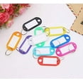 Key Labels, 100PCS Key ID Tags Key Labels Tags Plastic Key Tags, Tags ...
