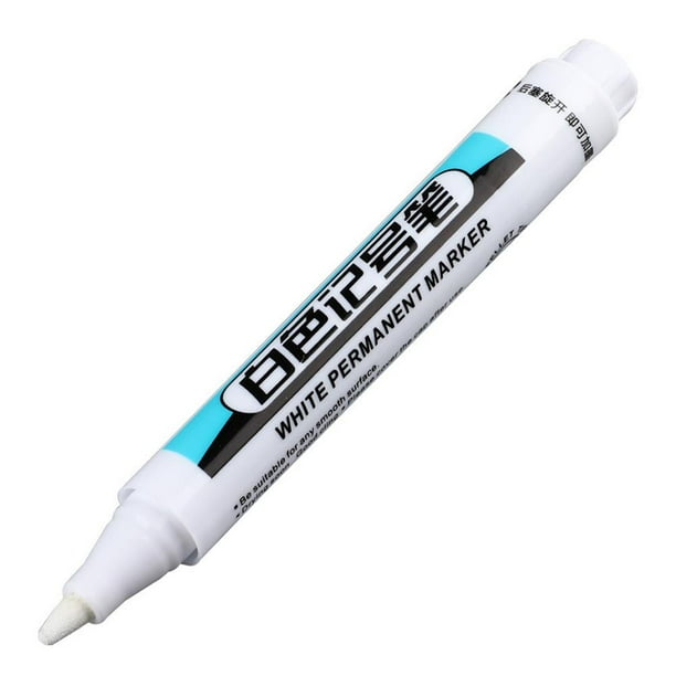 Rotulador permanente blanco, rotuladores acrílicos permanentes blancos ...
