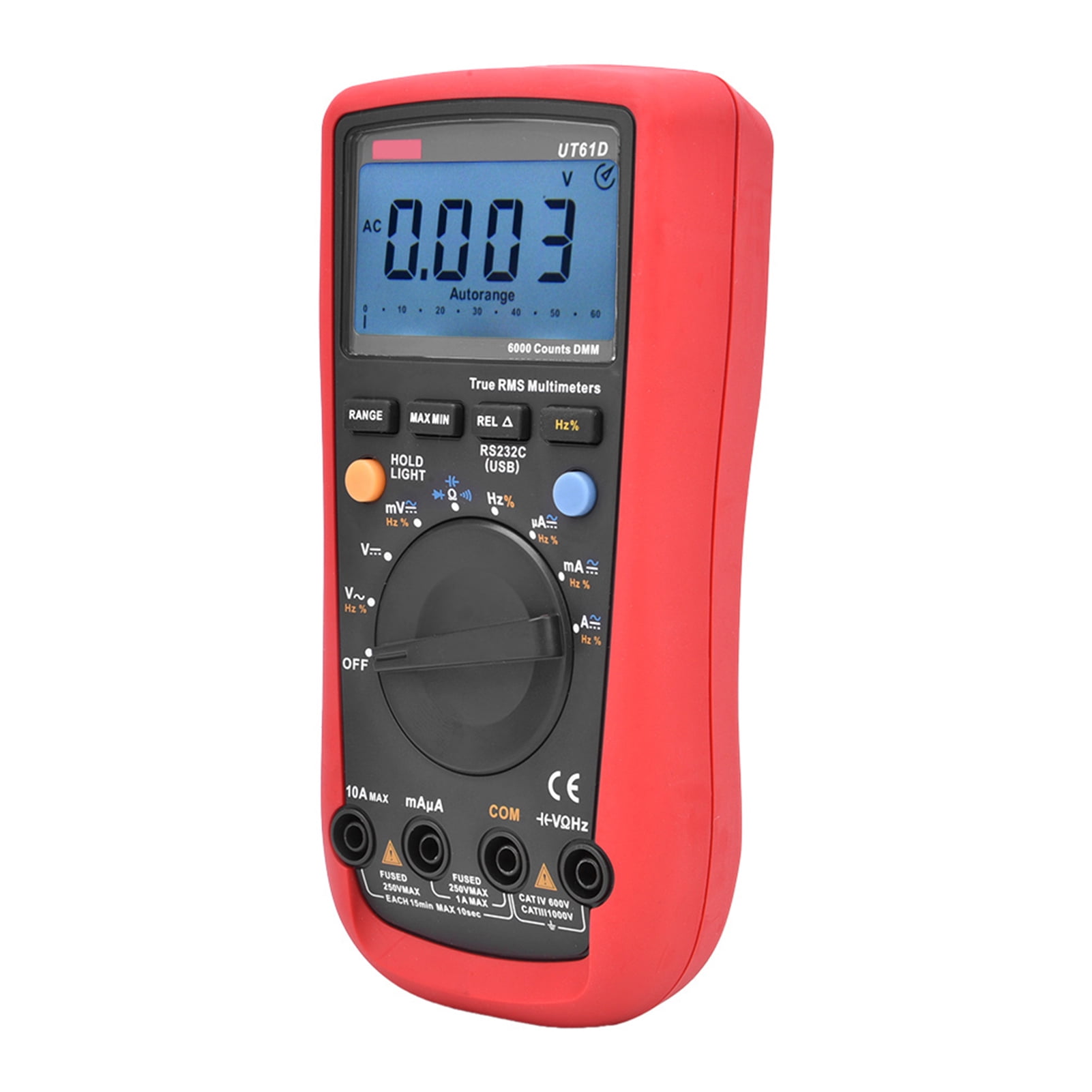 Buy Multimeter, Designed Safely High Resolution Overload Protection ...
