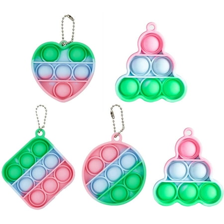 HTAIGUO Mini Bubble Popping Sensory Fidget Toys Pop Popper Stress ...