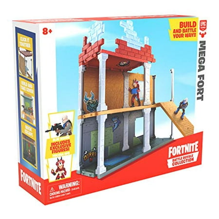 Fortnite Battle Royale Collection Mega Fort Display Set & 2 Exclusive ...