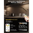 12" -Thin Under Cabinet Lighting Cordless, Alloy Under Counter Lights ...