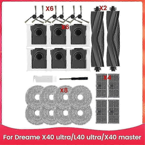 Dreame X40 Ultra/L40 Ultra/X40 Master Main Brush with Hepa Ultra ...