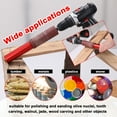Sanding machine,Handheld Sandpaper Rod Polish Tool Fit Rotary Tool ...