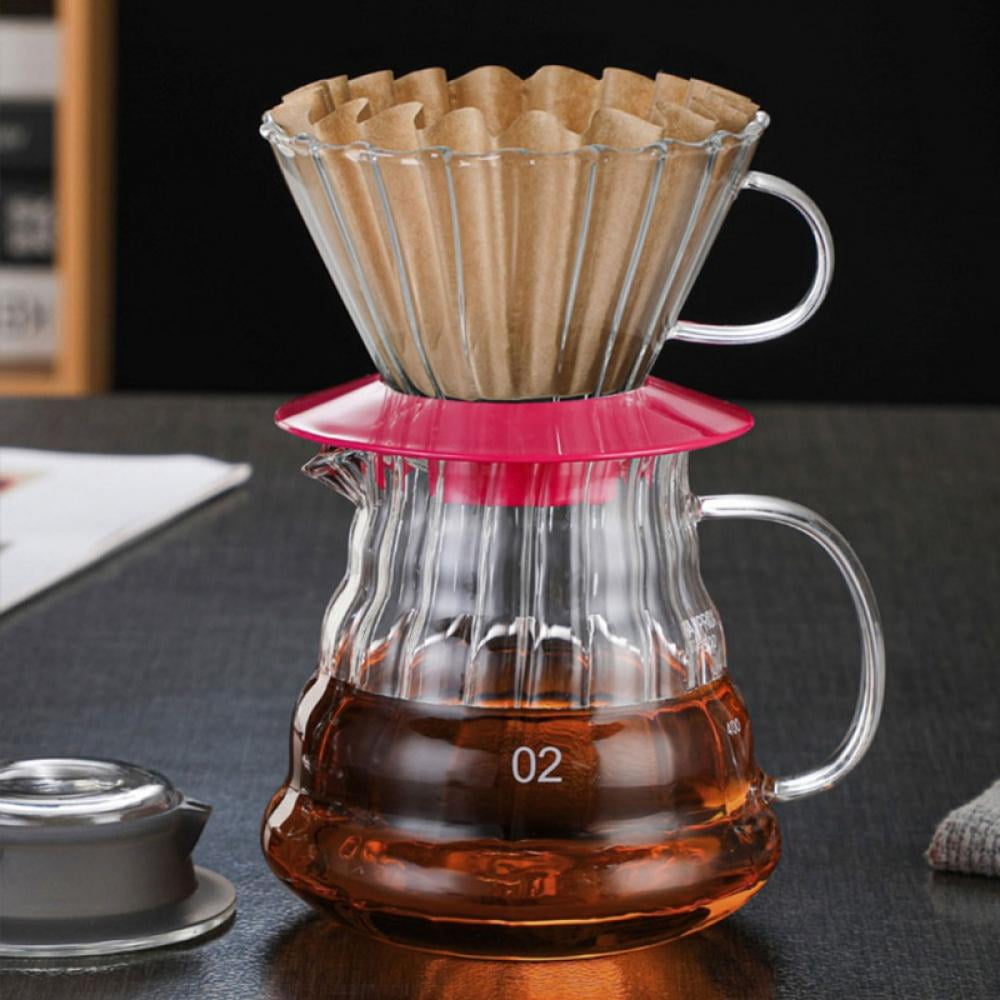 50Pieces Corrugated Coffee Filter Paper, No Odor Hand-made Coffee ...