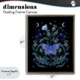 Stupell Industries Thistles & Insects at Night Brown Framed Floater ...