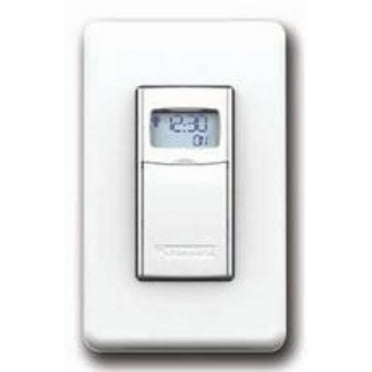Intermatic EJ600 120 Volt Indoor Digital Astro In-Wall Timer, White ...