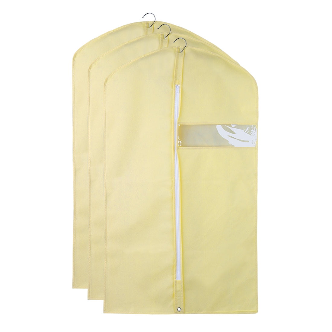 Garment Cover Bag Storage Bag Dress Suit Clothes Jacket Protector Beige ...