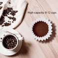 300pcs 12-Cup Commercial Coffee Filters (4 ¼ Inch base, 2 ¾ Inch Walls ...