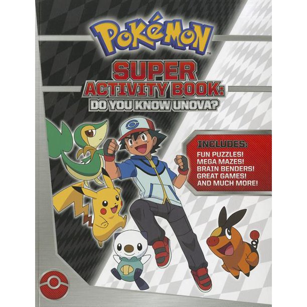 Pokemon Pikachu Press: Pokémon Super Activity Book: Do You Know Unova ...