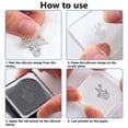 1 Sheet PVC Plastic Clear Stamps for DIY Scrapbooking Photo Album ...