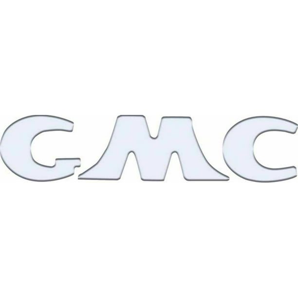 OER Chrome Tailgate Letter Decal Set 1947-1954 GMC Stepside Pickup ...