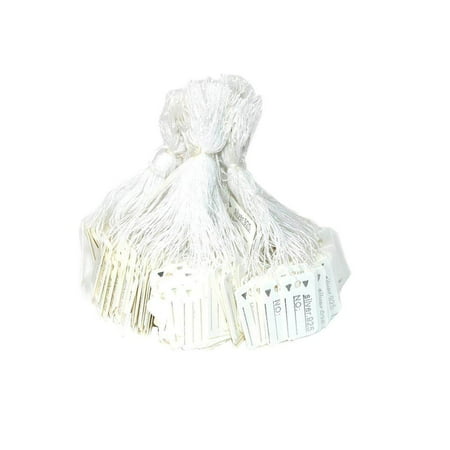 500pcs Price Tag Jewelry Watches Cloth Label Price Tags with String ...