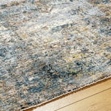 Better Homes & Gardens Green Abstract Area Rug, Green, 5' x 7 ...