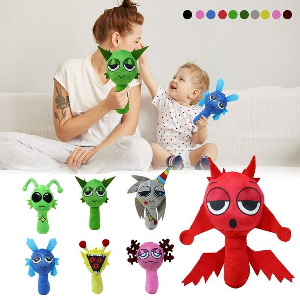 Sprunki Plush,Sprunki Plushies,Sprunki Soft and Funs Stuffed Toys Dolls ...