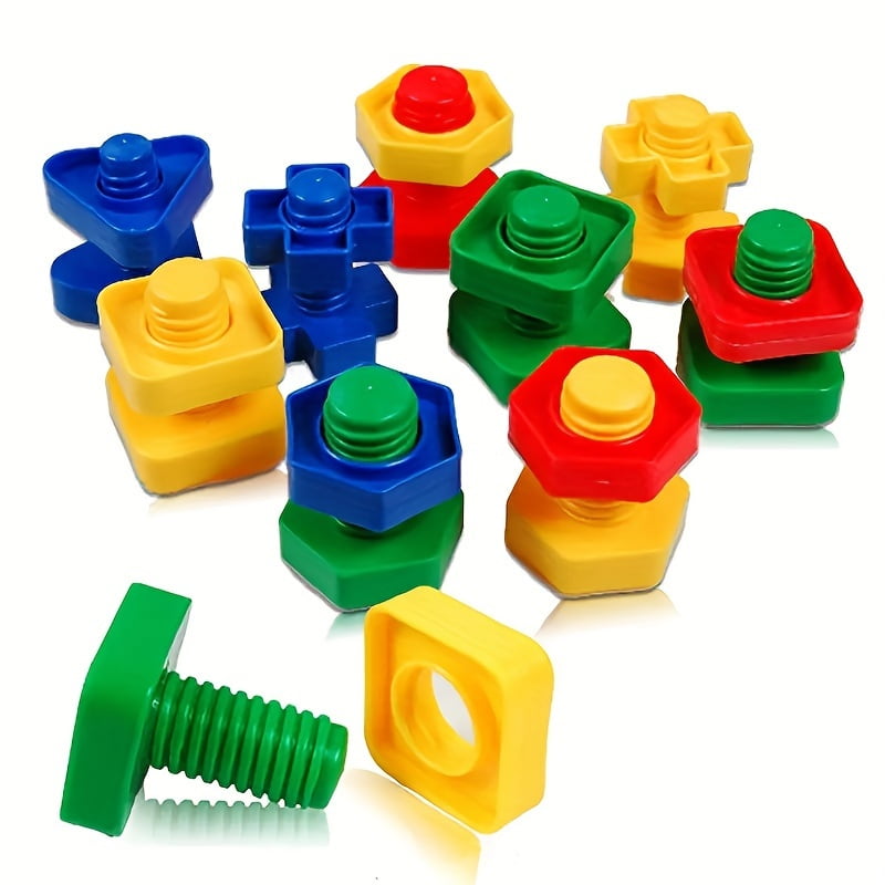 Click here for Unbranded 5 Sets Jumbo Nuts And Bolts Toys  Stem E... prices