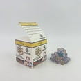 HEEDICELORE Dice,Dice with Colored, 6-Sided Transparent Dice, Fun Six ...