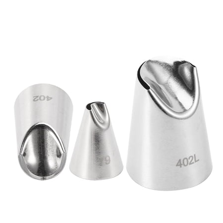 Cake Decorating Nozzle, Stainless Steel Pastry Nozzles, High Strength ...