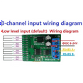 4X 8Ch Input/Output Digital Switch TTL LvTTL CMOS RS485 IO Control Module Modbus Rtu Board for ...