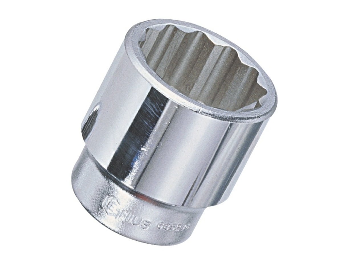 Genius Tools 3/4" Dr. 1-5/8" Hand Socket (12-Point) (CR-Mo) - 675252 ...