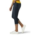 Lee Riders Women's Belted Cuffed Capri Jean - Walmart.com