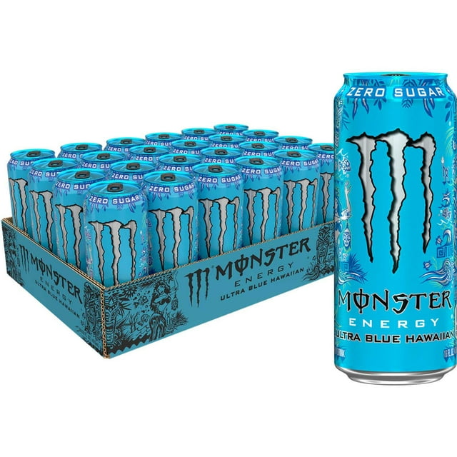 Monster Energy Ultra Blue Hawaiian, 16 fl. oz., 24 pk. - Samsclub.com