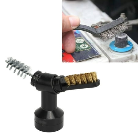 Battery Cleaning Brush, Battery Cleaner Rust Removing Battery Protector ...