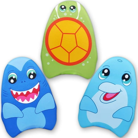 Learn-to-Swim Kickboard Shark, Dolphin, Sea Turtle for Kids Summer Fun ...