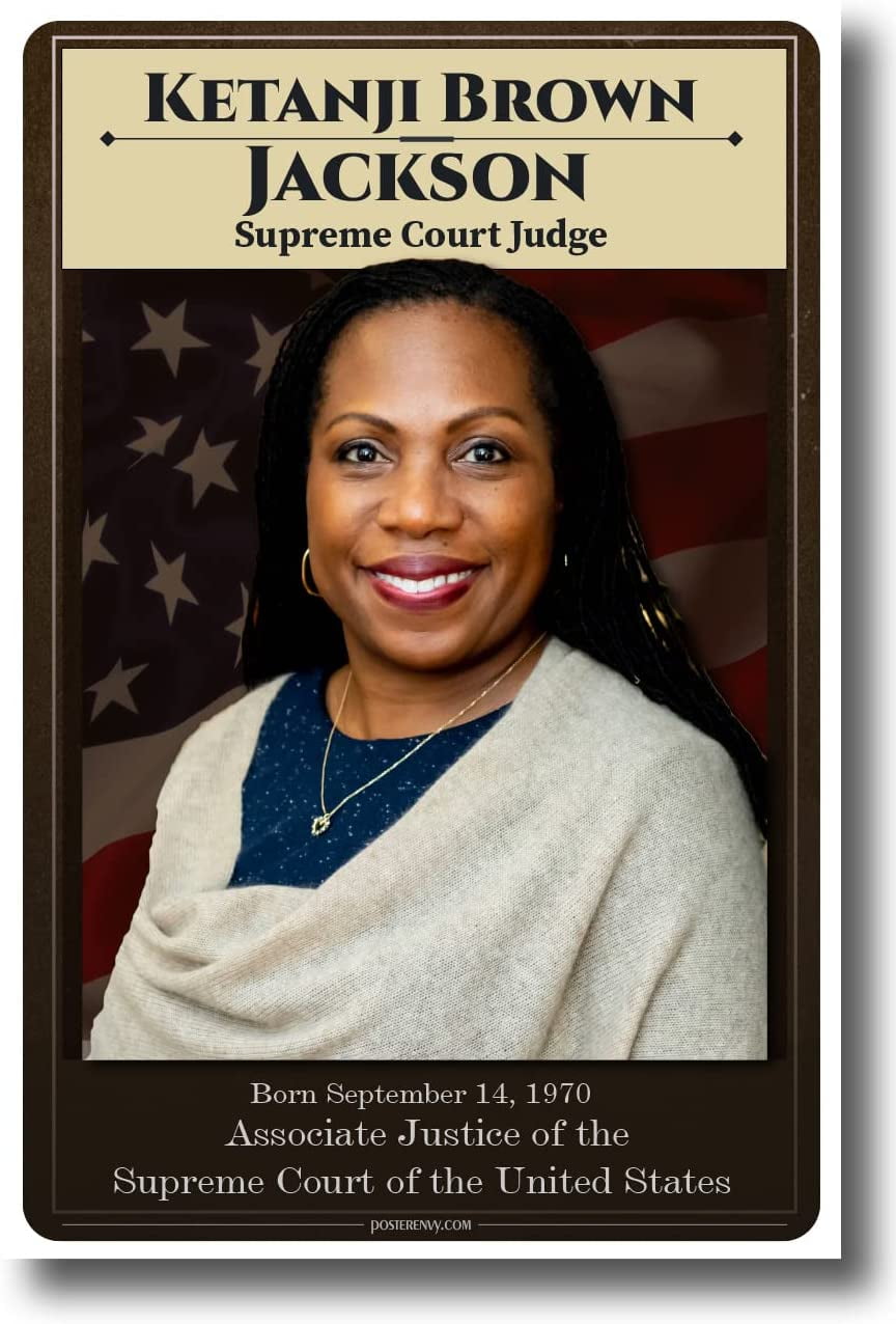 Ketanji Brown Jackson - Supreme Court Justice - NEW Classroom ...