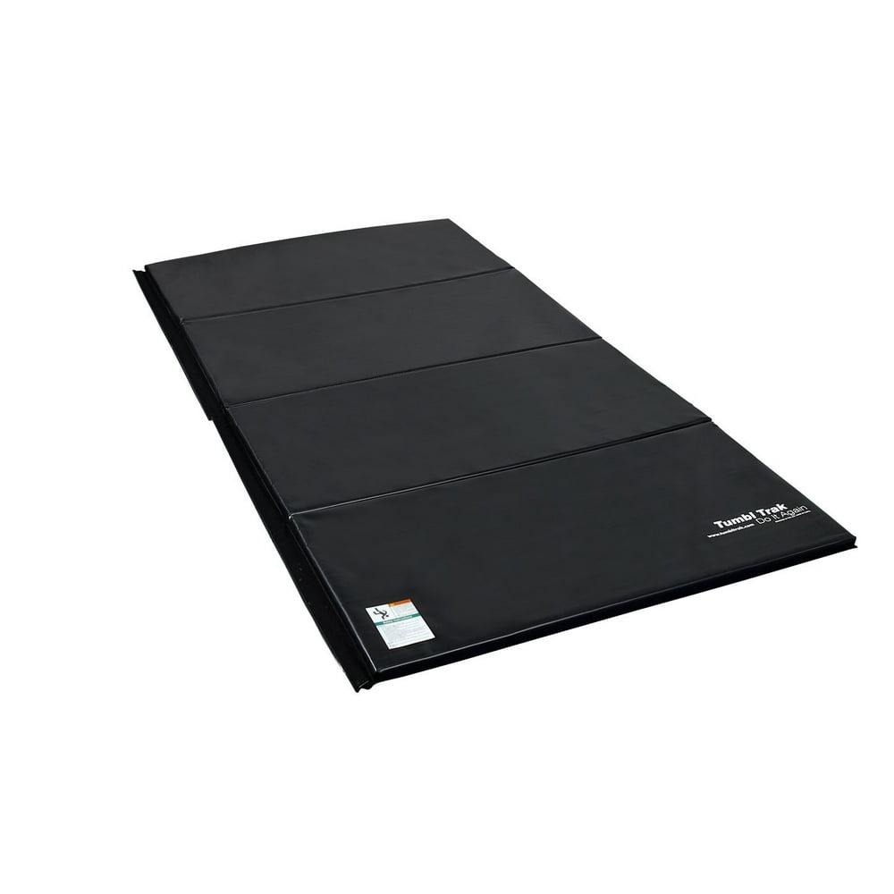 Tumbl Trak Tumbling Panel Mat, Black, 4ft x 8ft x 1-3/8in - Walmart.com ...