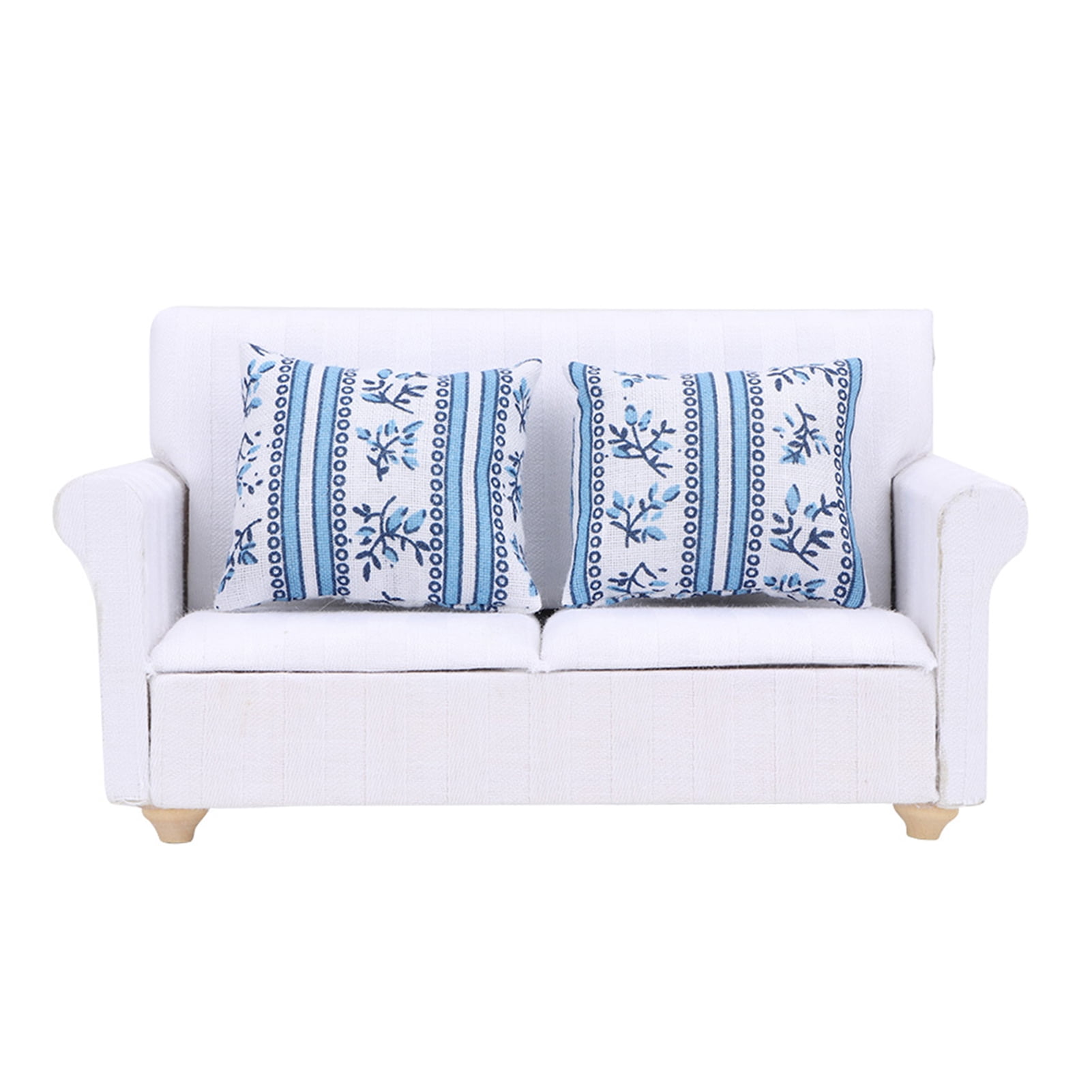 Mini Sofa, Miniature Furniture, 1/12 Sofa Set For Dollhouse Kids ...