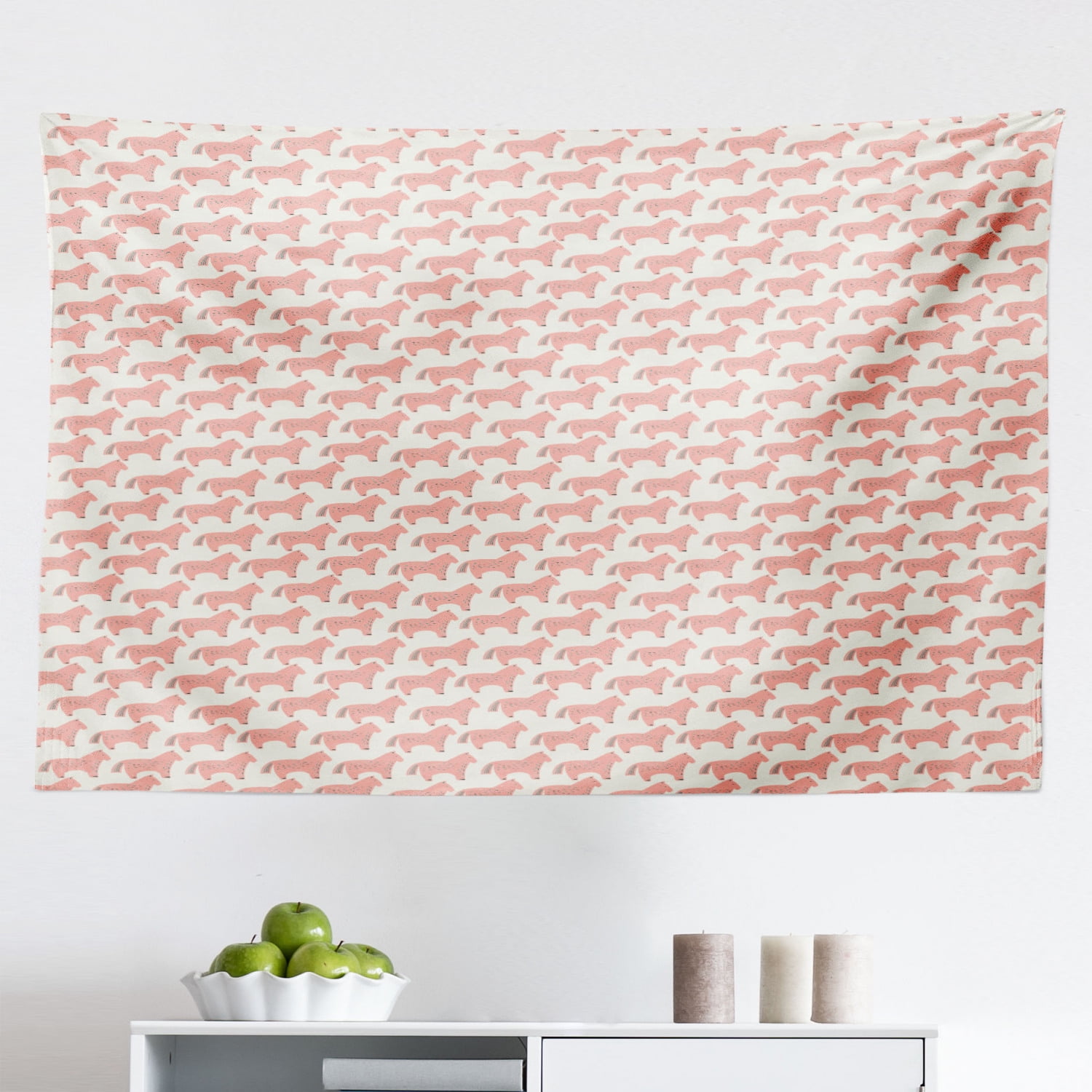 Floral Tapestry, Close up Top View of Hydrangea Flowers Nature Elements ...