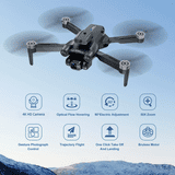AUOSHI Drone with Dual 4K HD Cameras, Brushless Motors, Altitude Hold ...