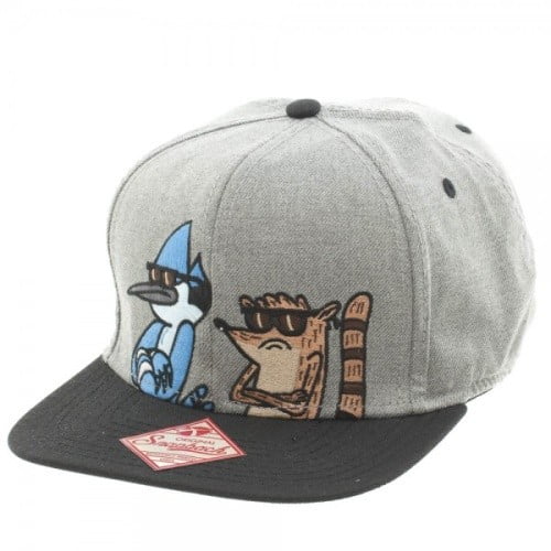 Baseball Cap - Regular Show - Gray Snap Back Adjustable Hat Hat ...