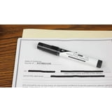 ExcelMark Security Redaction Marker with Fine Tip - Ideal for Blackout ...